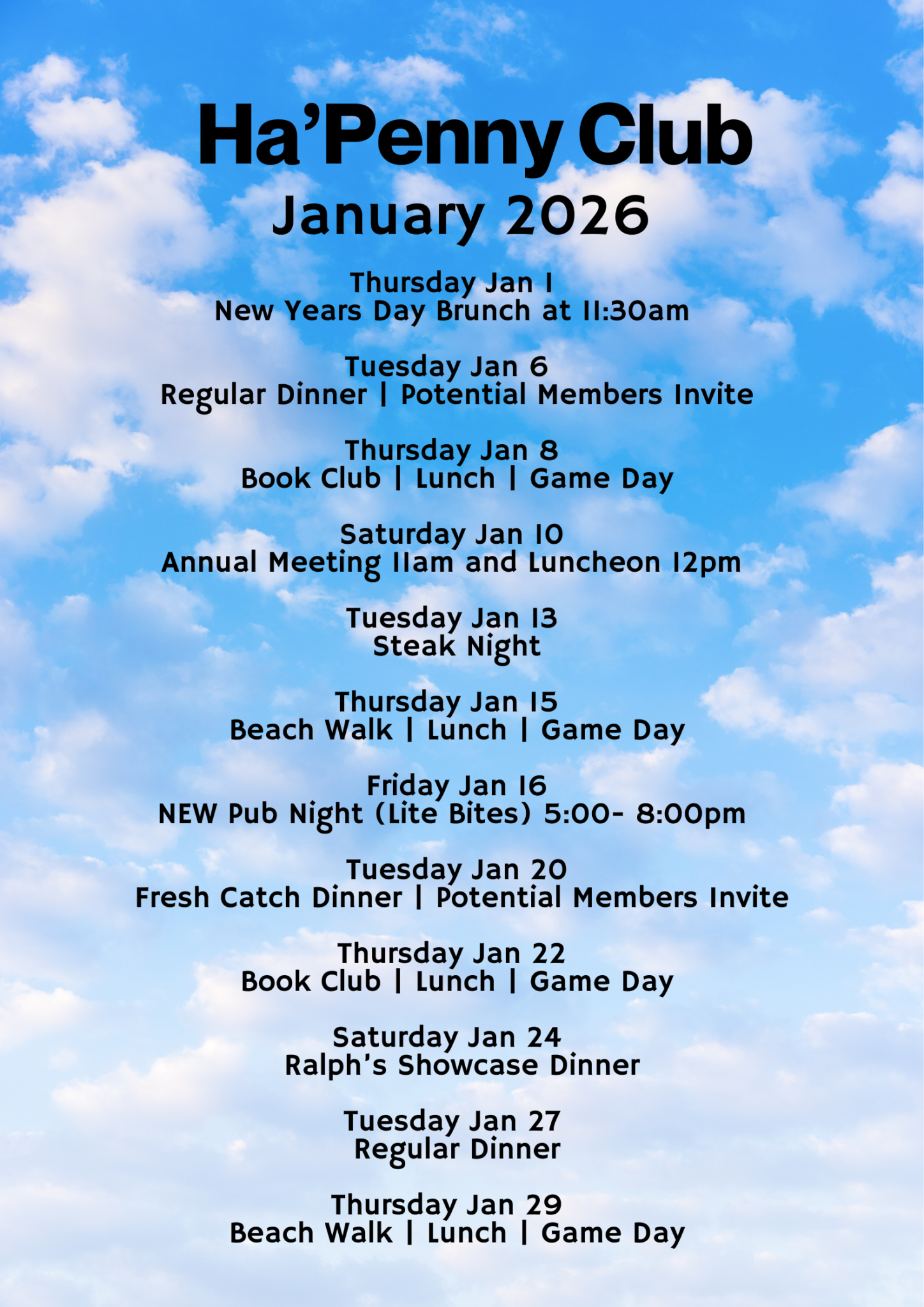 January 2026 at Ha’Penny: Gather, Share & Celebrate – Ha'Penny Bay ...
